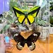 Rare Neon Blue Morpho Butterfly, Morpho Absoloni, Mounted (wings Spread ...