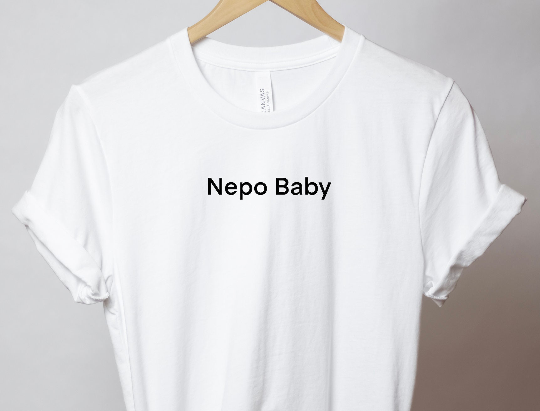 Nepo Baby Tshirt| Hailey Bieber Inspired Tshirt| Nepotism Baby ...