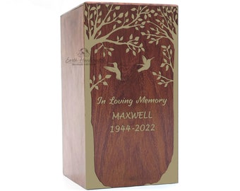 Custom Urn Wood Box - Etsy