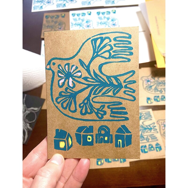 Lino Block - Etsy