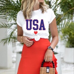 USA Has My Heart - Etsy