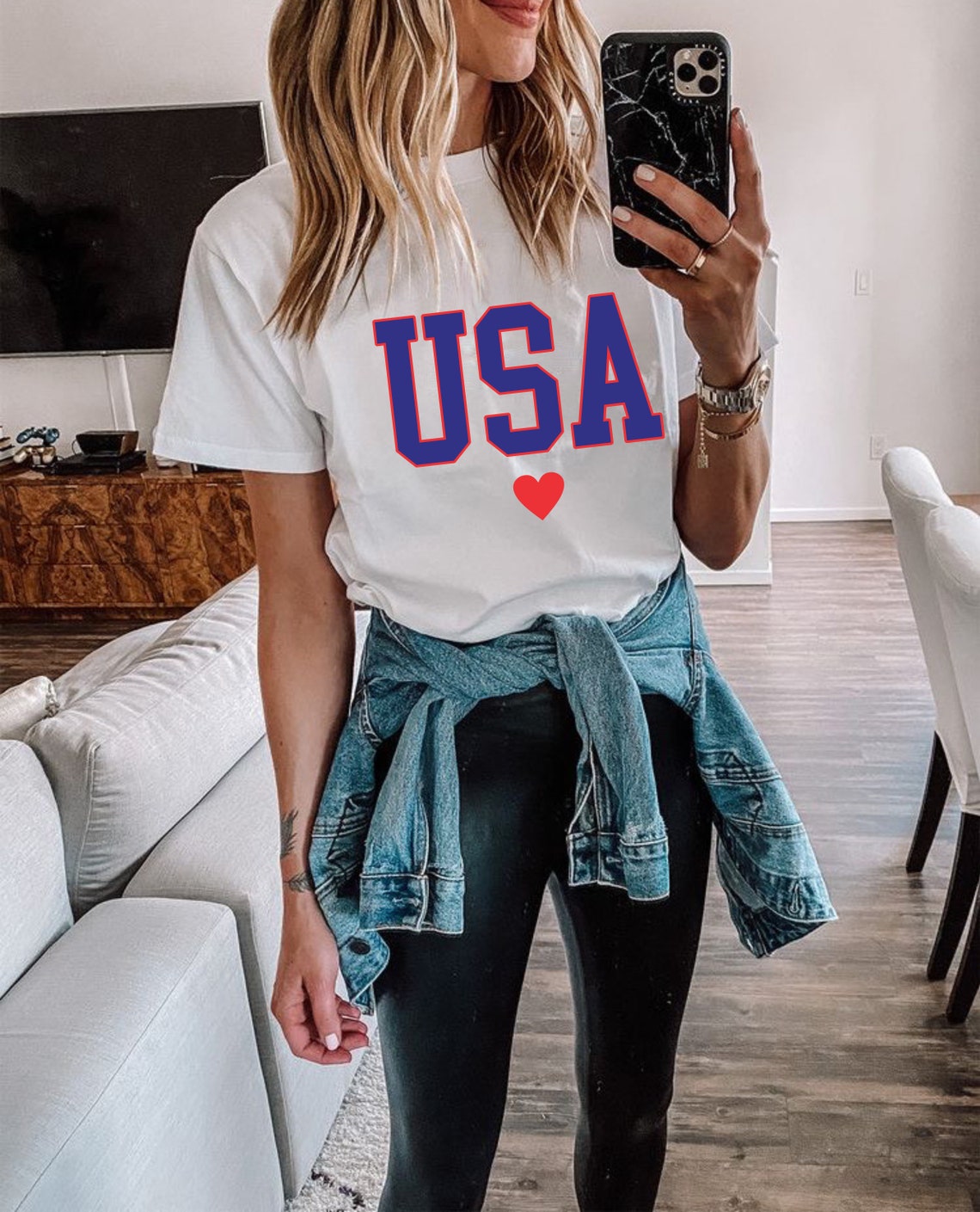 USA Has My Heart - Etsy
