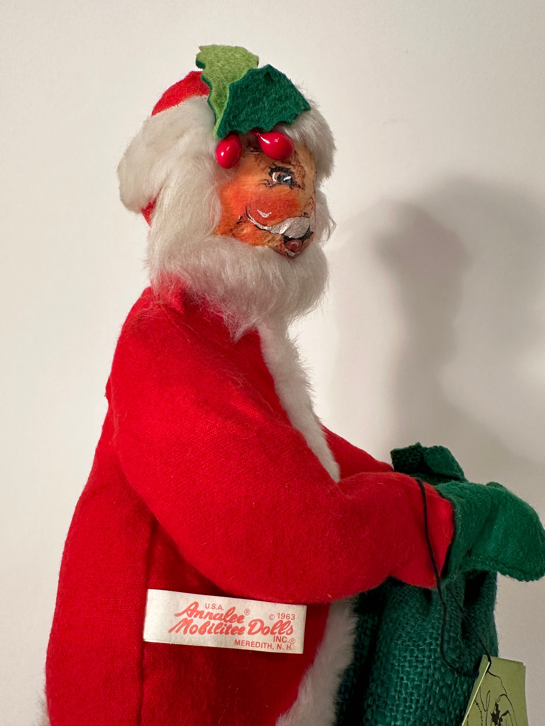 Annalee Santa Doll Christmas 1960s - Etsy