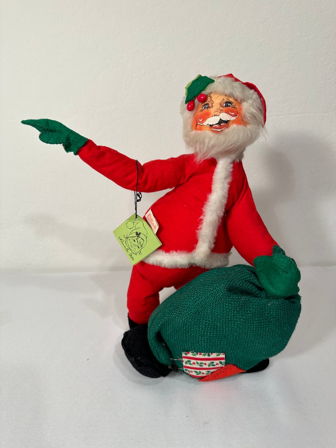 Annalee Santa Doll Christmas 1960s - Etsy
