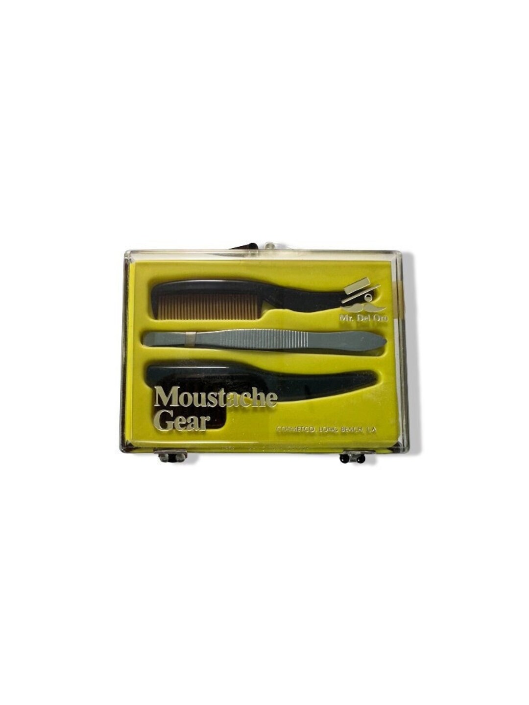 Mustache Beard Facial Hair Grooming Groomsmen Gift Hipster Brush Comb ...