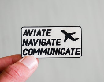 Aviation Bumper Stickers - Etsy