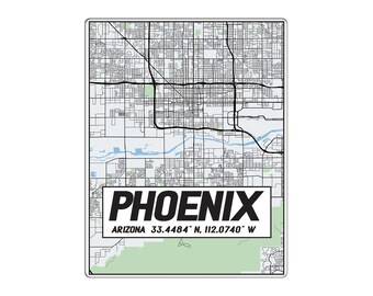 Phoenix Arizona Sticker - Etsy