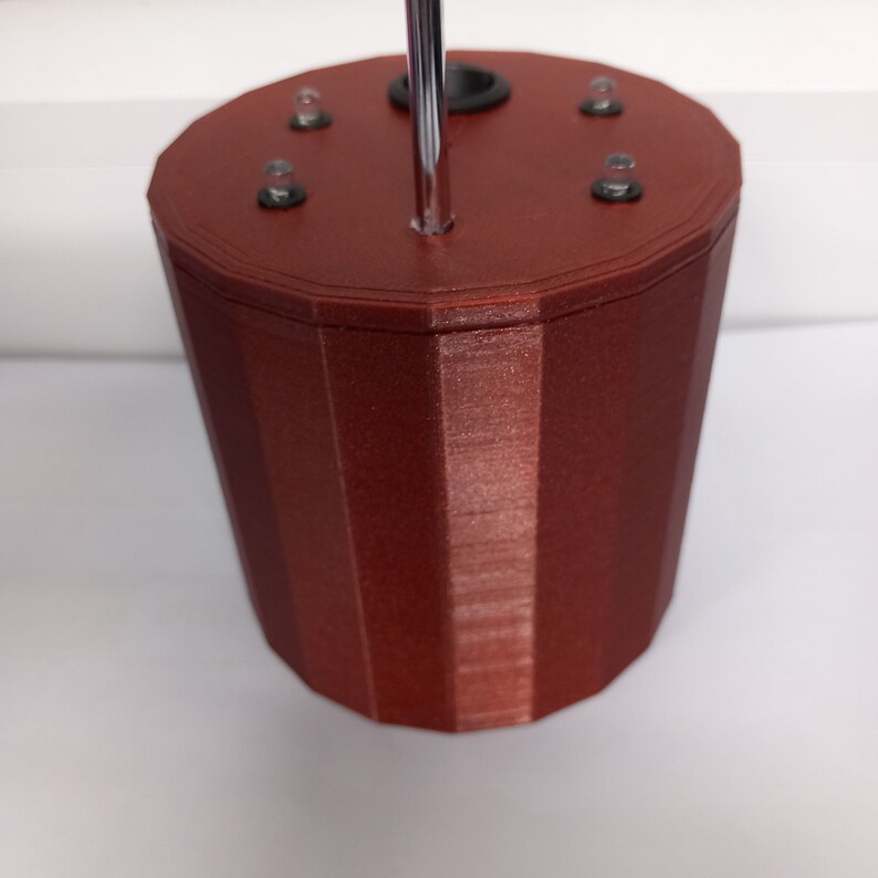 Glitter RED Emf Pod for Ghost Hunts and Paranormal Investigations ...