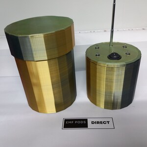 Green,gold,black EMF Pod for Ghost Hunting,paranormal Equipment for ...