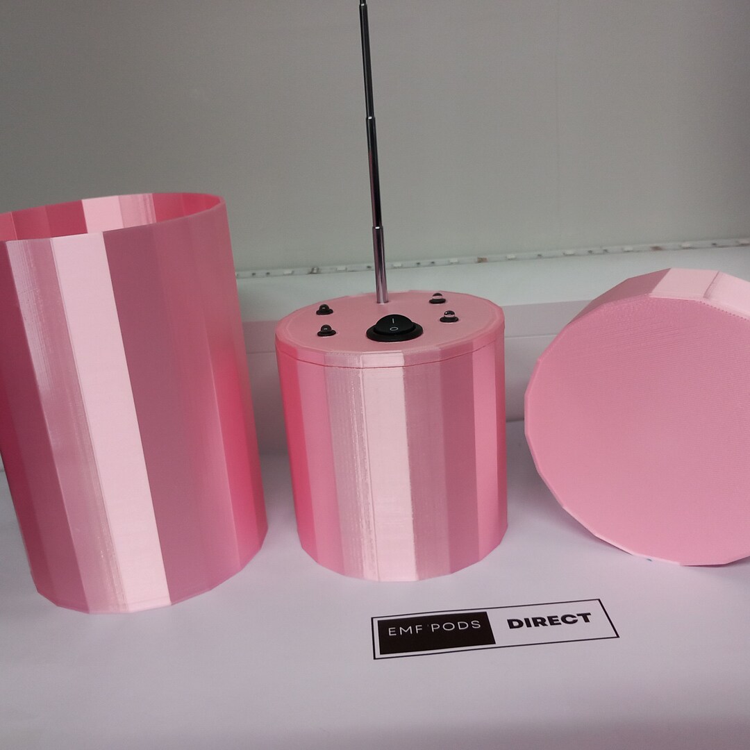 Pink R.E.M EMF Pod Ghost Hunting Equipment 3d Printed With Personalised ...
