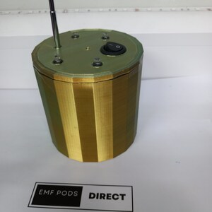 Green,gold,black EMF Pod for Ghost Hunting,paranormal Equipment for ...