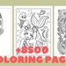8,500 Coloring Pages for Kids - Etsy