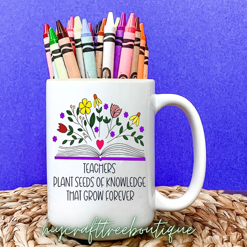 Teachers Plant Seeds of Knowledge That Grow Forever - Etsy