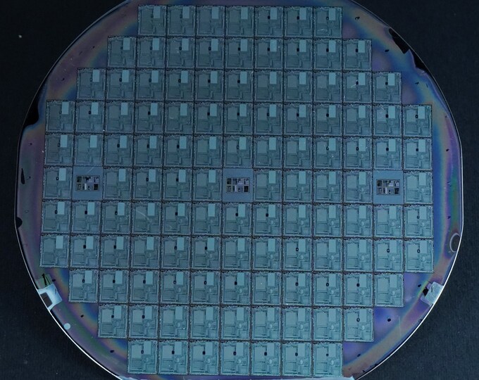 Historic USA Silicon Wafer. US Made in the 1970's or 1980s. 4 Wafer. A Piece of Computing ...