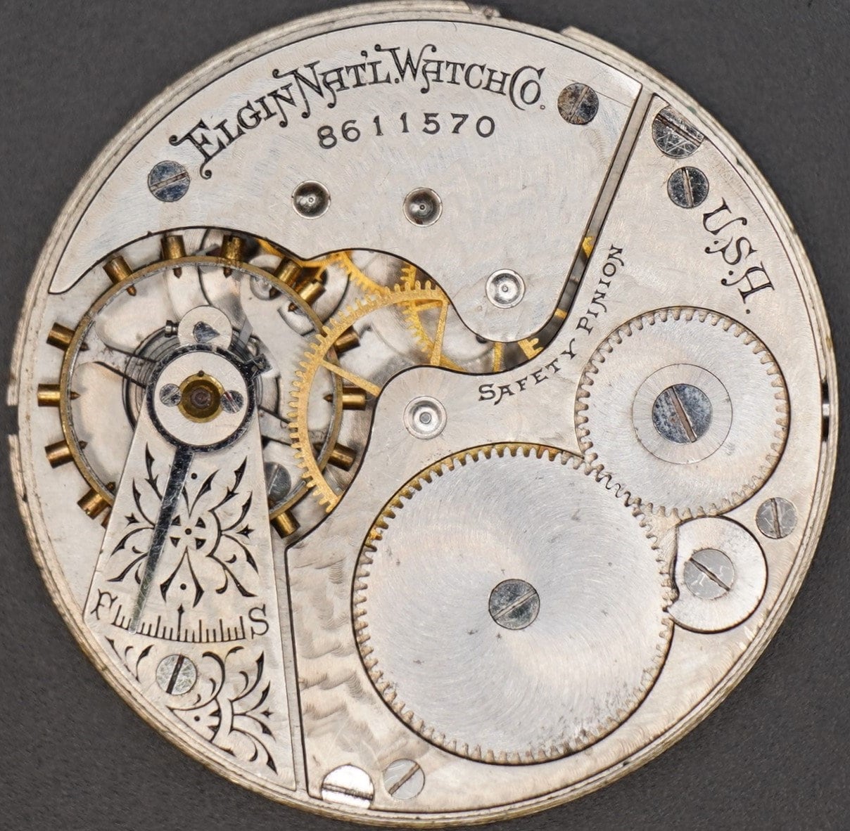 Vintage Elgin Watch Movement. Complete Not Running. Year 1900 - Etsy
