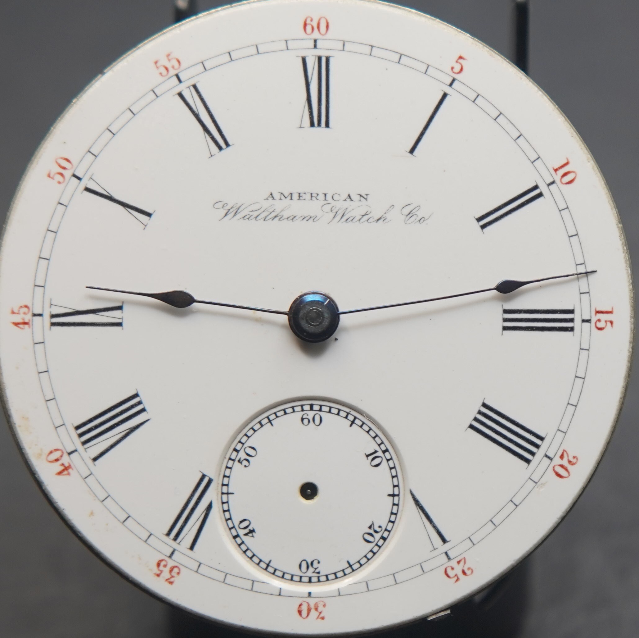 Vintage Waltham Watch Movement. Complete, Not Running. Yr 1896, Size 18 ...