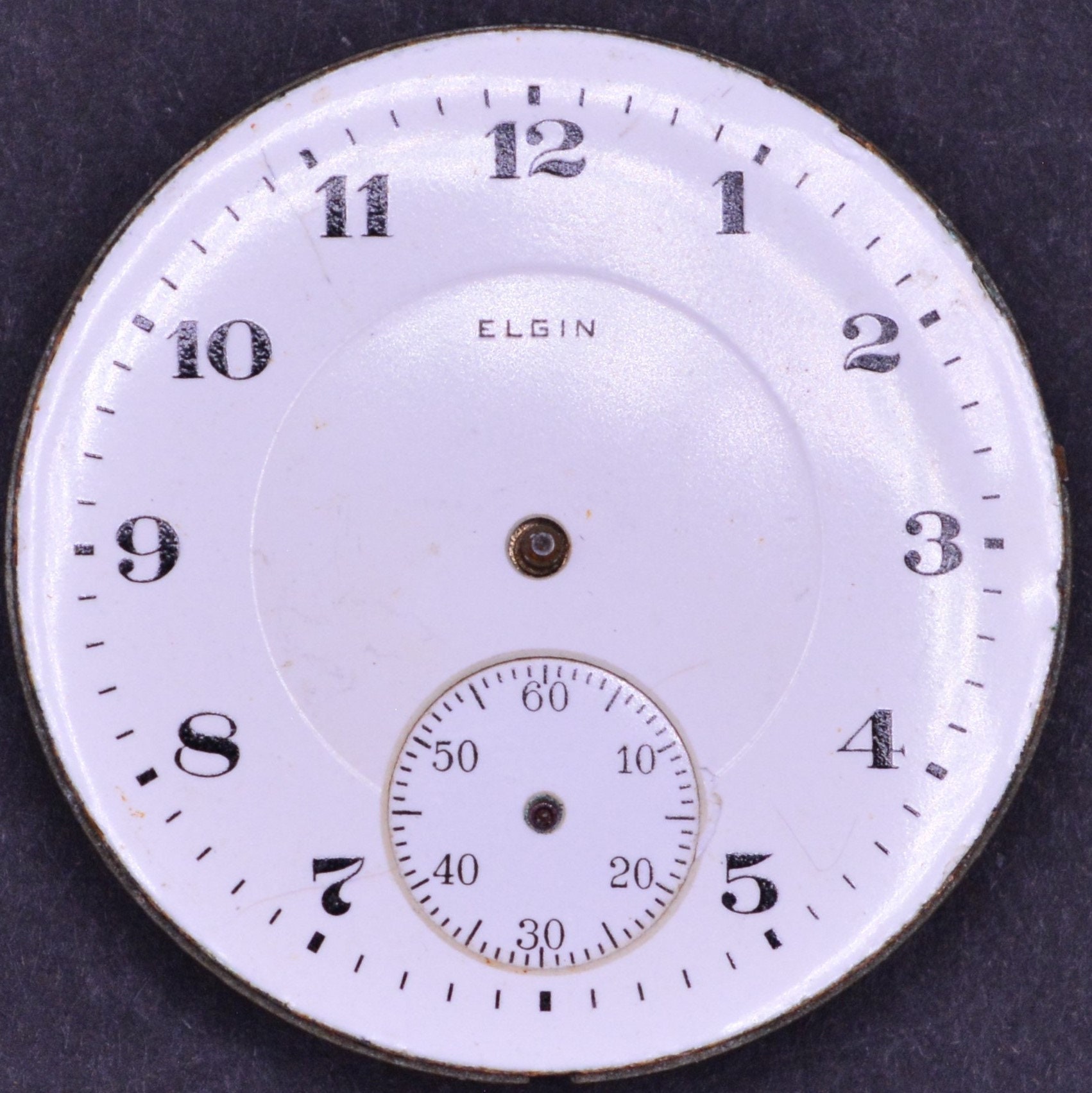 Vintage Elgin Pocket Watch Movement Complete Not Running. - Etsy