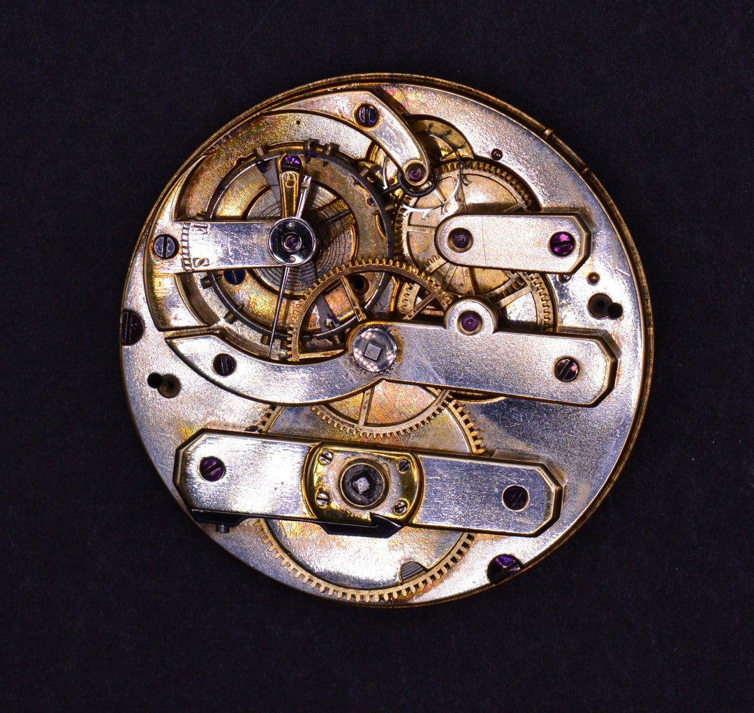 Vintage Swiss Type Watch Movement. Unknown Maker. Complete, Not Running ...