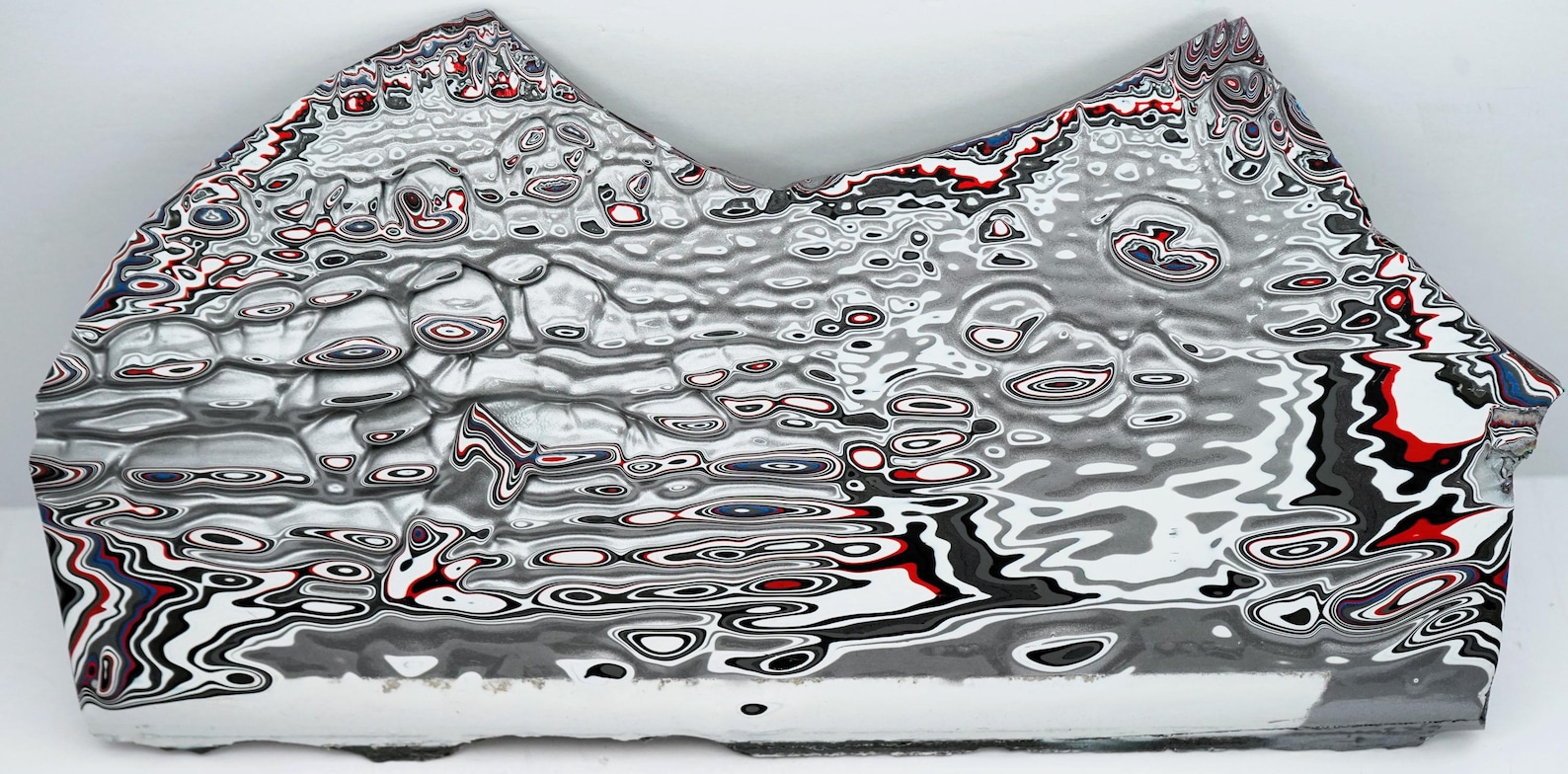 Raw Fordite Gorgeous, Rare and Unique Unfinished Slab for Jewelry ...