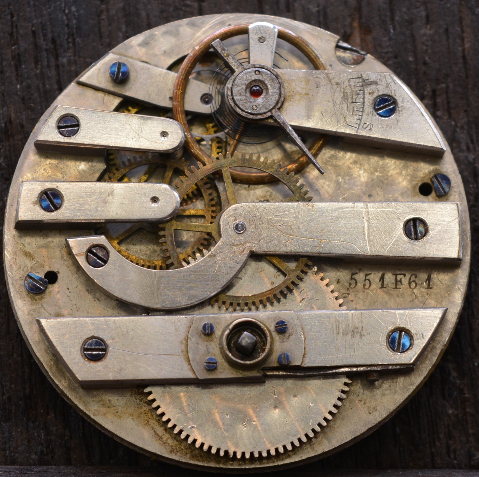 Vintage Swiss Type Watch Movement. Unknown Maker. Key Wind. - Etsy