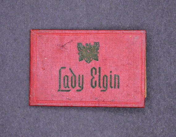 Vintage Lady Elgin Watch Observatory Certificate. Boo… - Gem