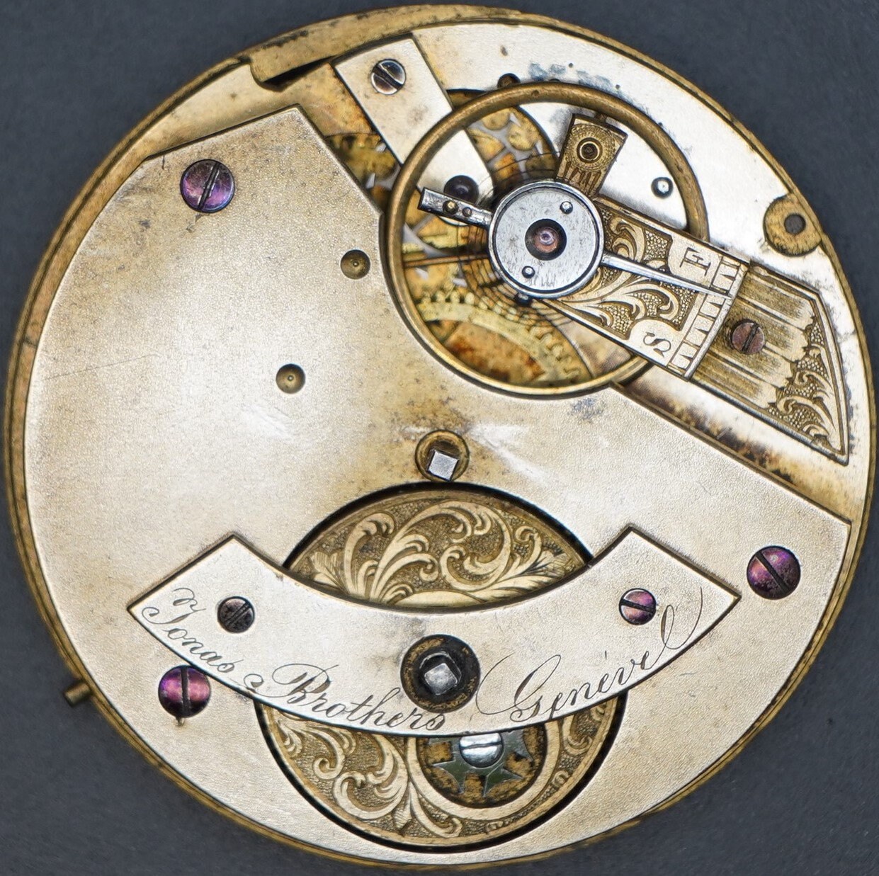 Vintage Tonas Brothers Pocket Watch Movement. Incomplete Not - Etsy