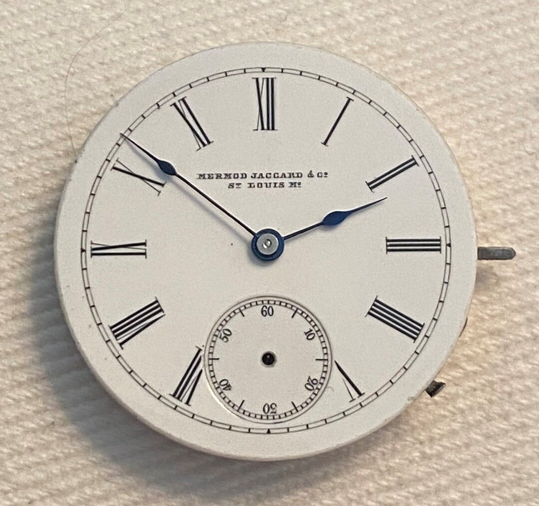 Vintage "mermod Jaccard" St. Louis Movement. "lady Standard". Complete ...