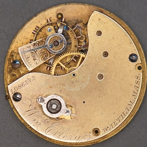 Wm Ellery Pocket Watch - Etsy