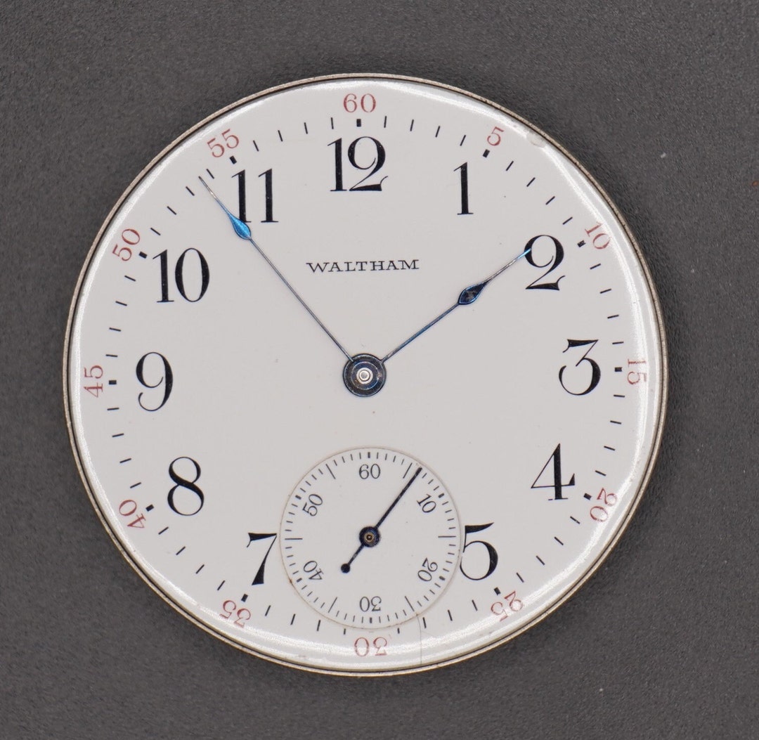Vintage Waltham Watch Movement. Complete Not Running. Year 1912, Size ...