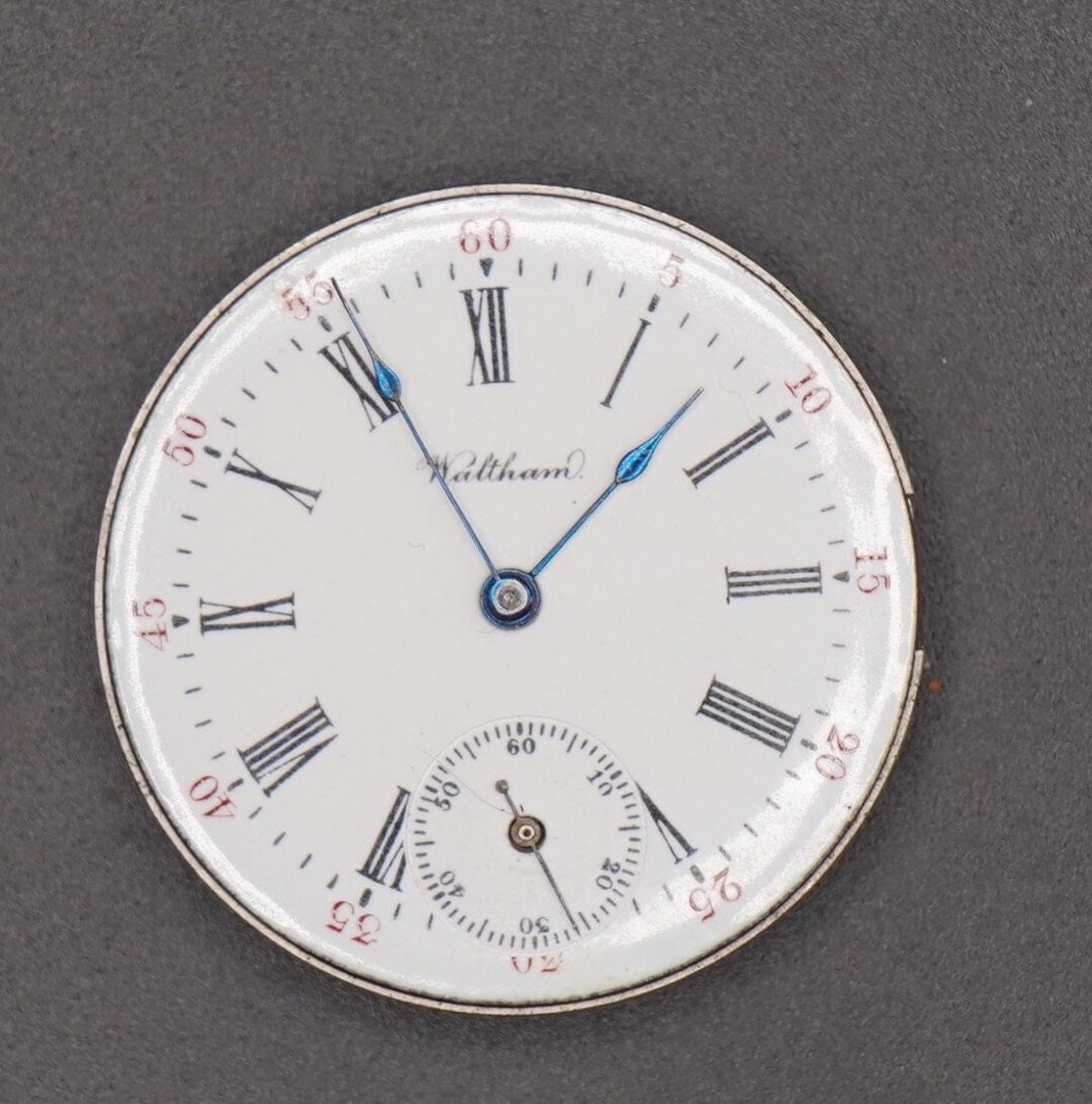 Vintage Waltham Watch Movement. Complete Not Running. Year 1899, Size ...