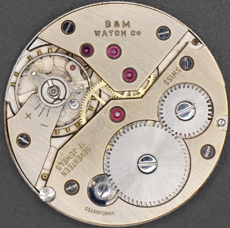 Vintage rona/b&m Watch Movement. Complete Not - Etsy