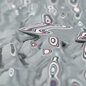 Raw Fordite Gorgeous, Rare and Unique Unfinished Slab for Jewelry ...