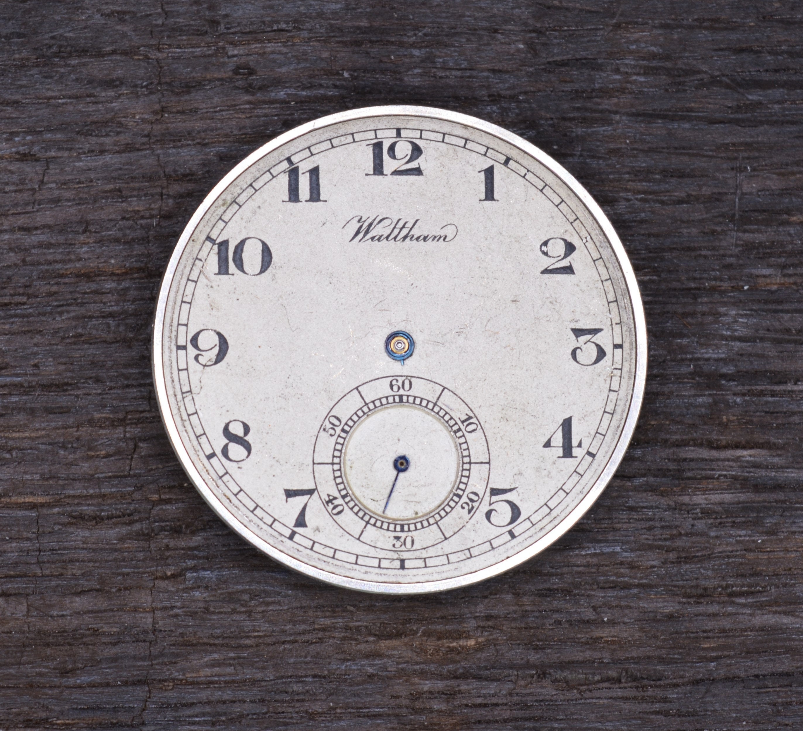Vintage Waltham Pocket Watch Movement, Complete but Not Running ...