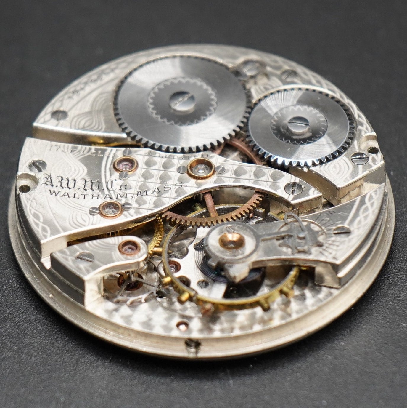 Vintage Waltham Movement. Complete Not Running. Year 1913, Size 16, 17 ...