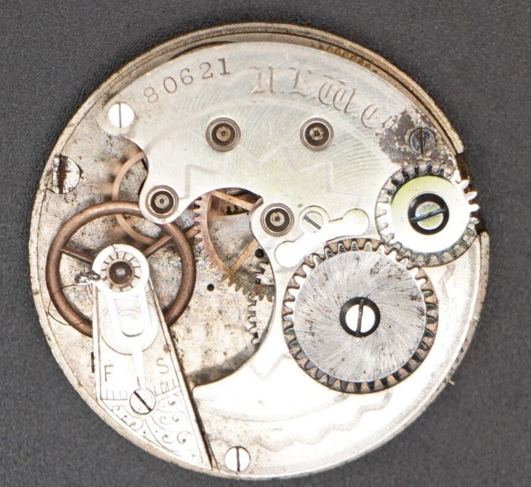 Vintage New England Watch Co. Movement. Incomplete, Not Running. Year ...