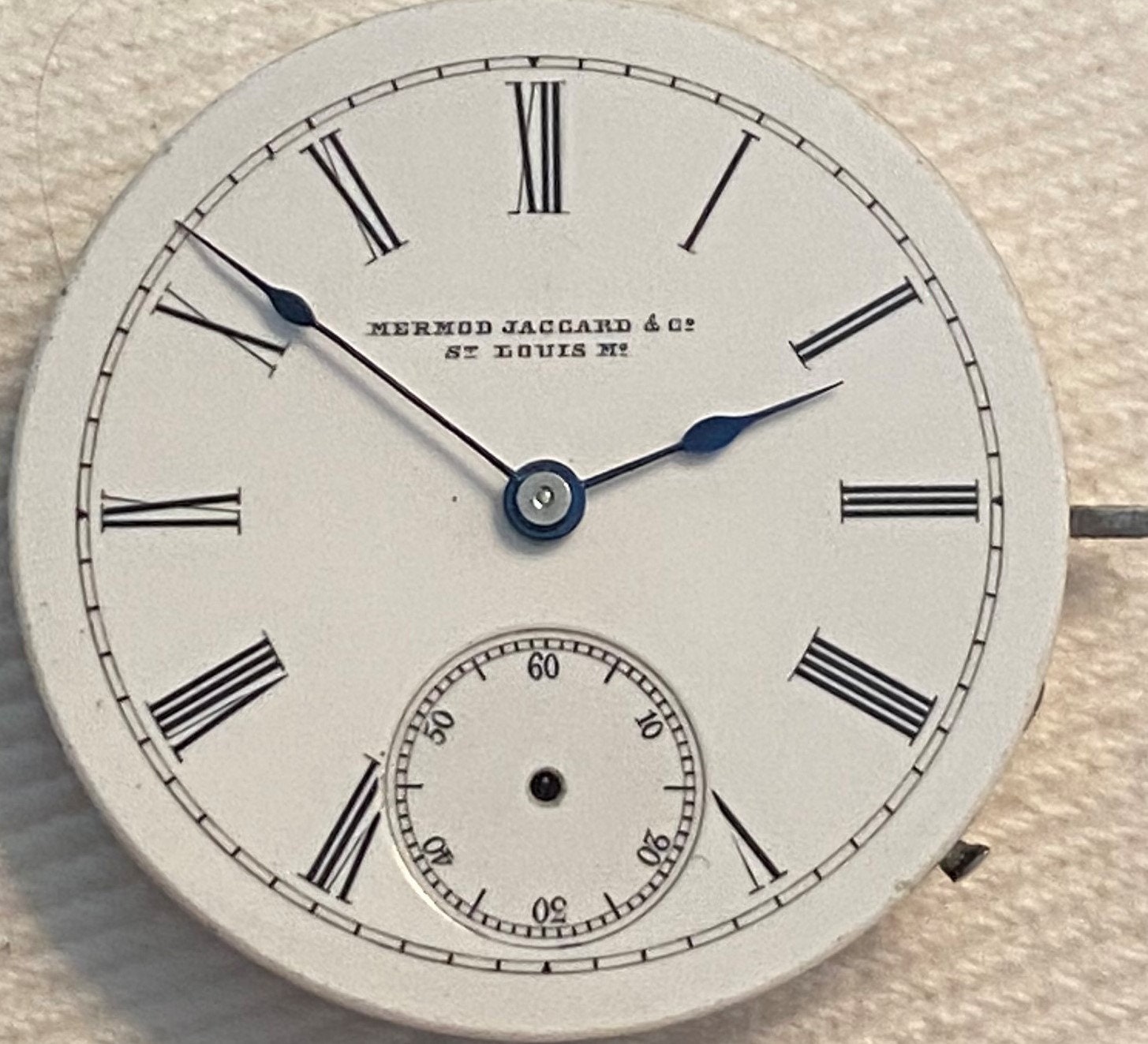 Vintage "mermod Jaccard" St. Louis Movement. "lady Standard". Complete ...