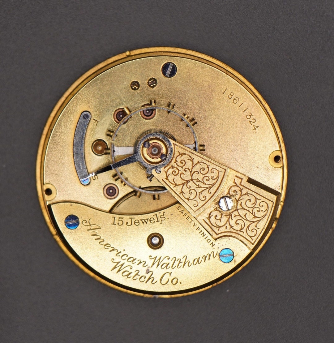 Vintage Waltham Movement. Complete Not Running. Year 1883, Size 18, 15 ...