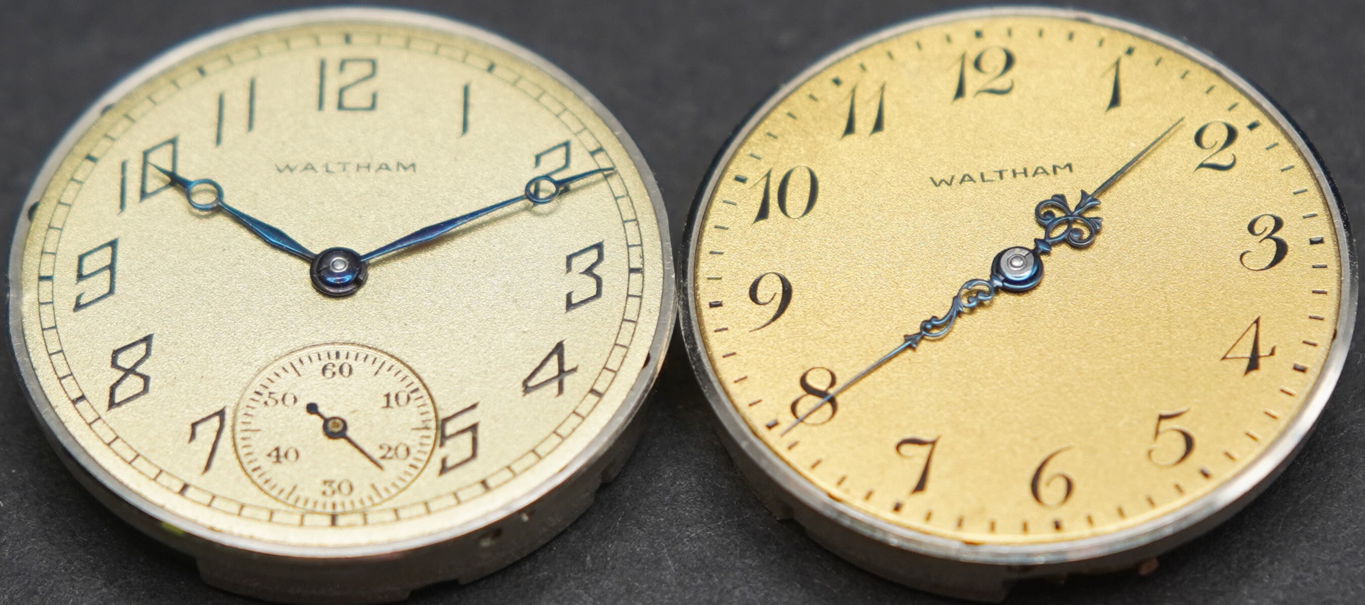 Vintage Waltham Movements Lot of 2. Complete, Not Running. Year 1913 ...
