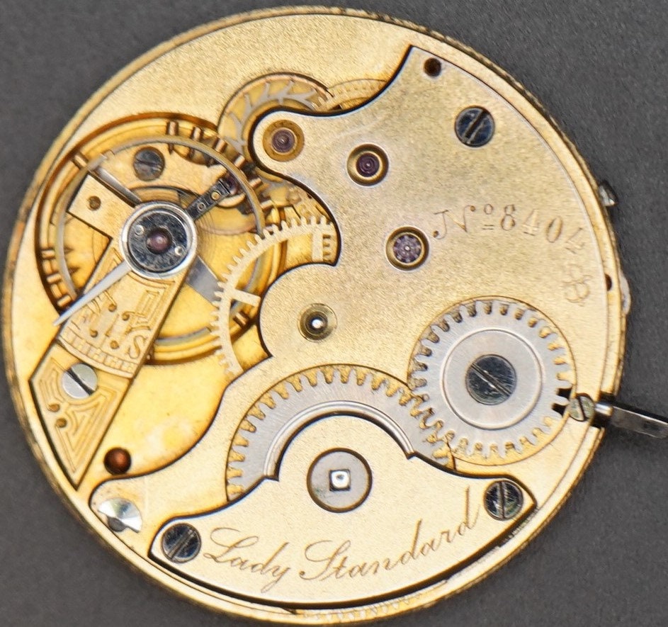 Vintage "mermod Jaccard" St. Louis Movement. "lady Standard". Complete ...