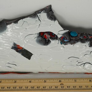 Raw Fordite! Gorgeous, Rare and Unique Unfinished Slab for Jewelry ...