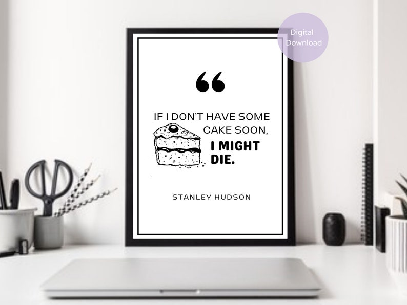 The Office TV Show Quotes Printable Stanley Hudson Quotes If - Etsy