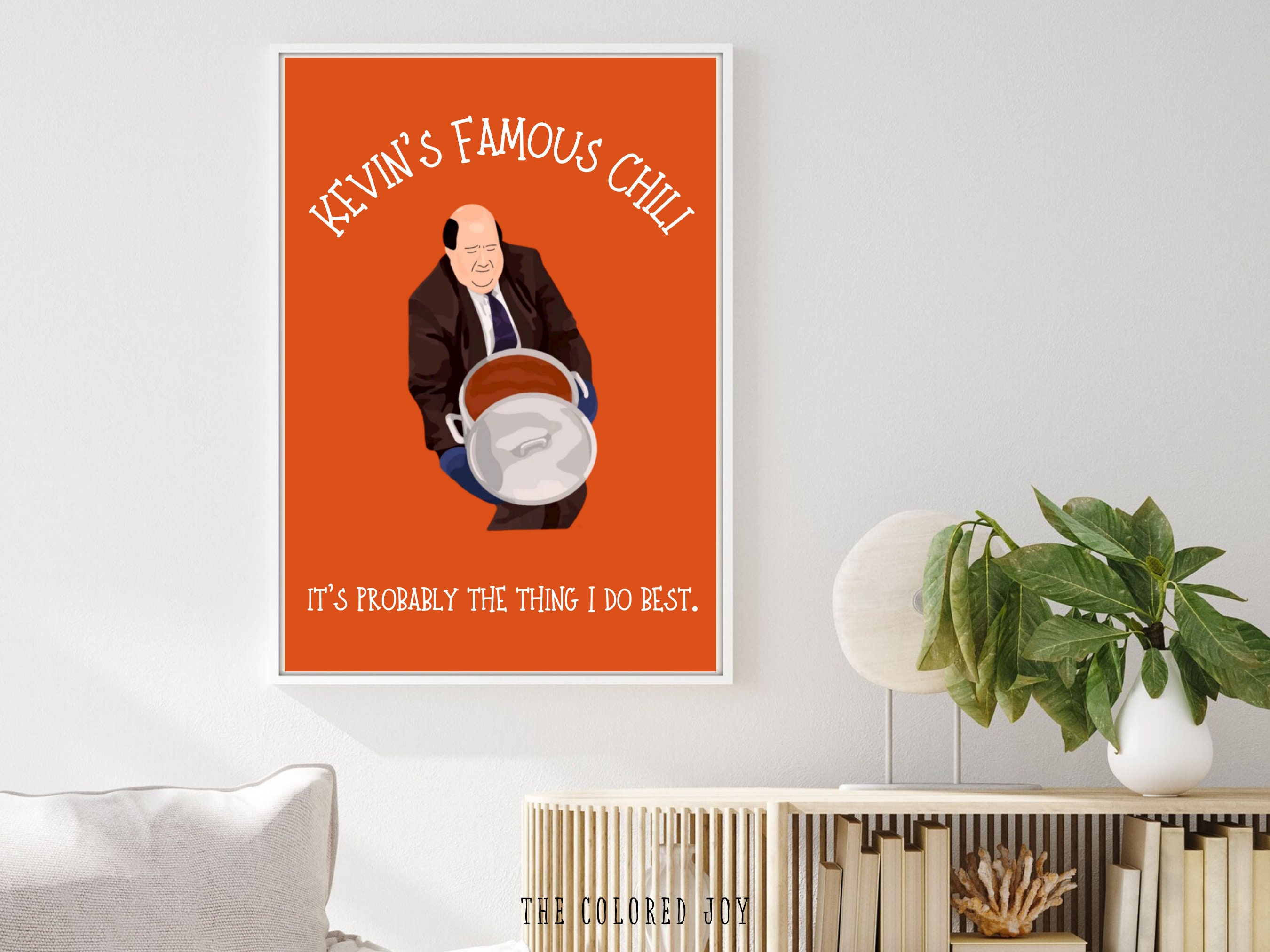 Kevin's Famous Chili - the Office TV Show Art Print (digital Download ...