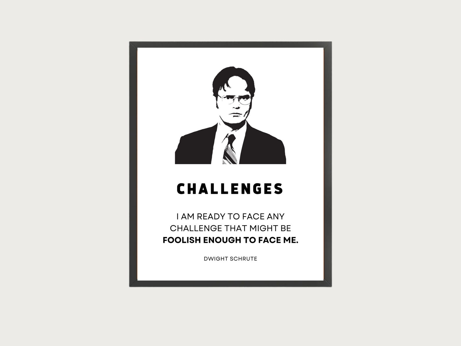 The Office TV Show Quotes Print Set 3 Piece Wall Art the - Etsy