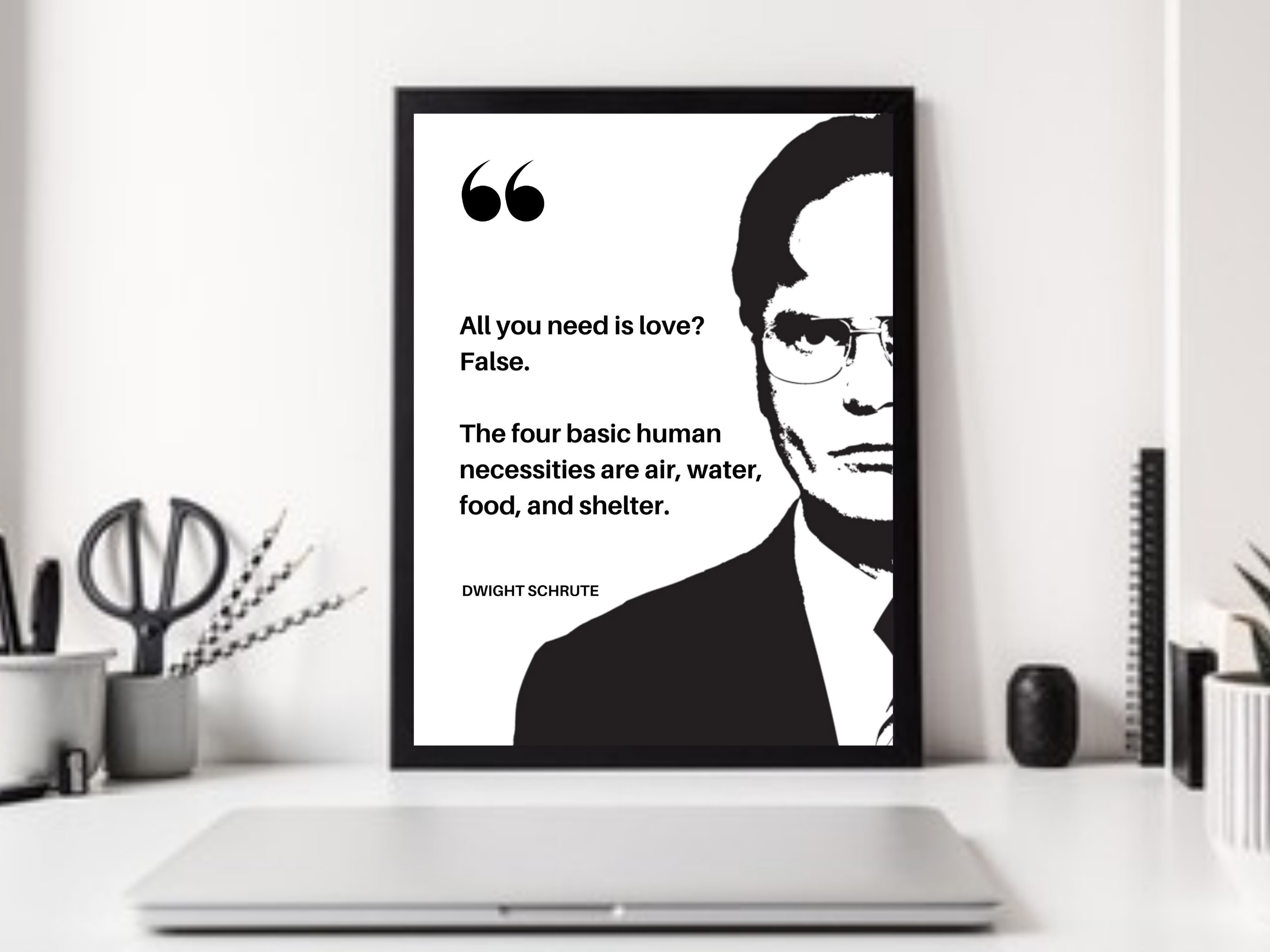 Dwight Schrute Quote Poster / the Office TV Show Quotes / the Office ...