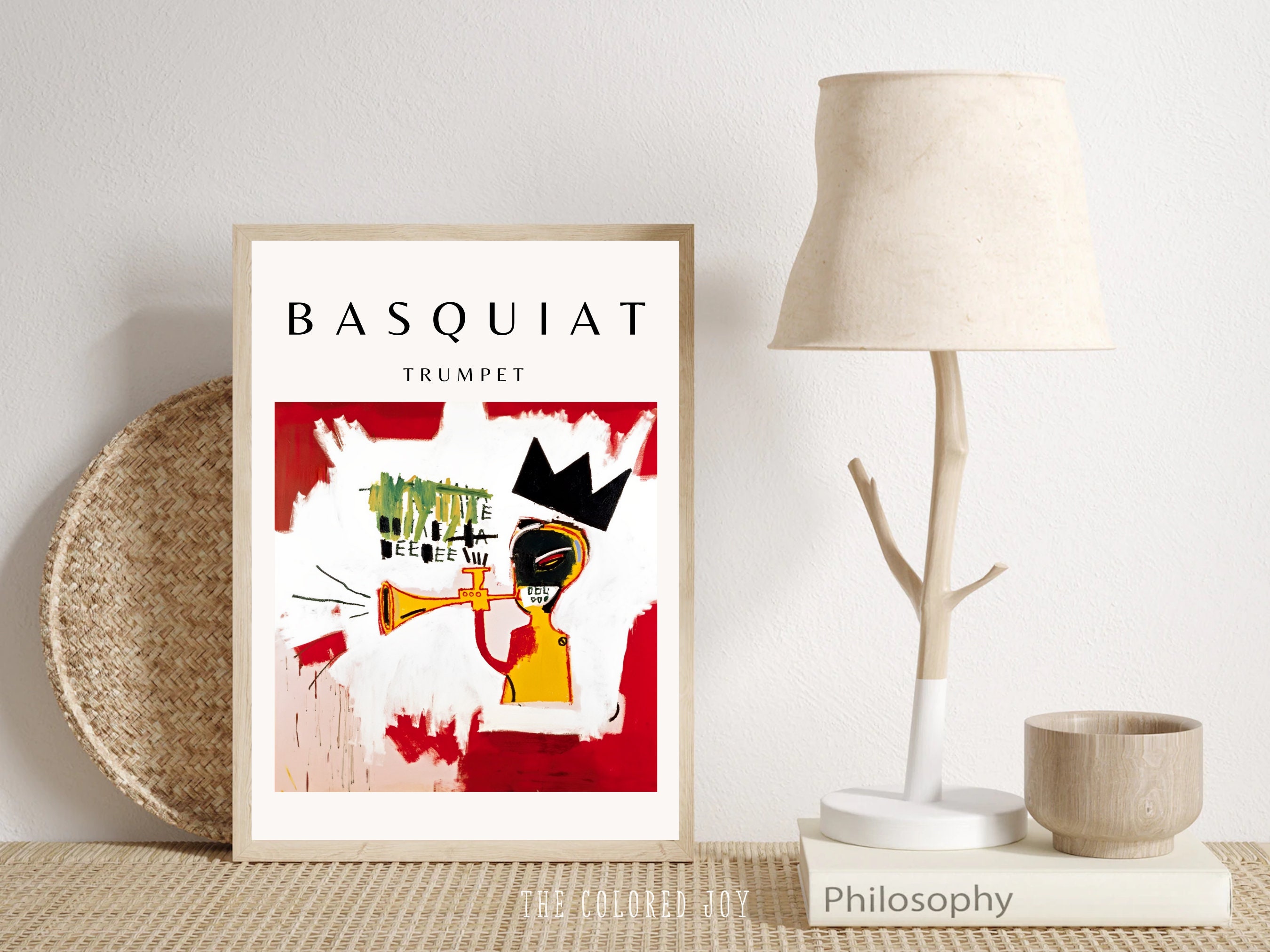Trumpet Jean Michel Basquiat Poster Basquiat Poster Print - Etsy