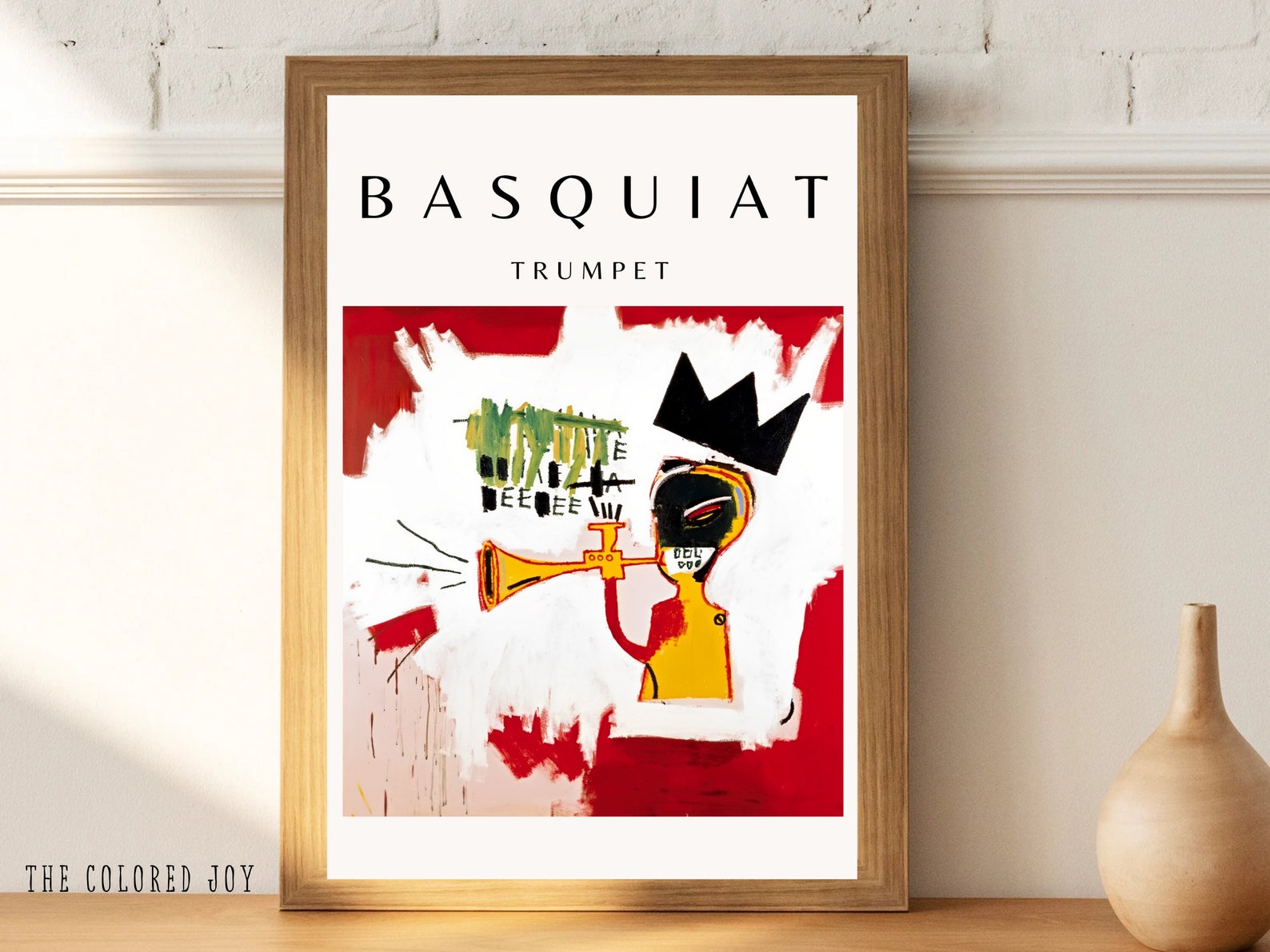 Trumpet Jean Michel Basquiat Poster Basquiat Poster Print - Etsy