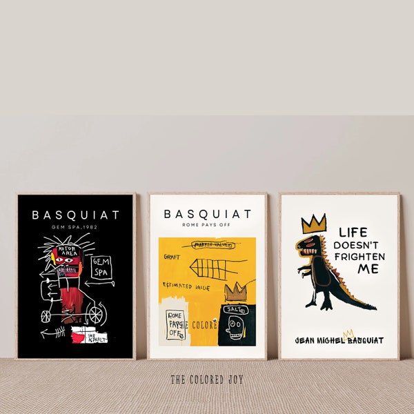 Basquiat Poster - Etsy