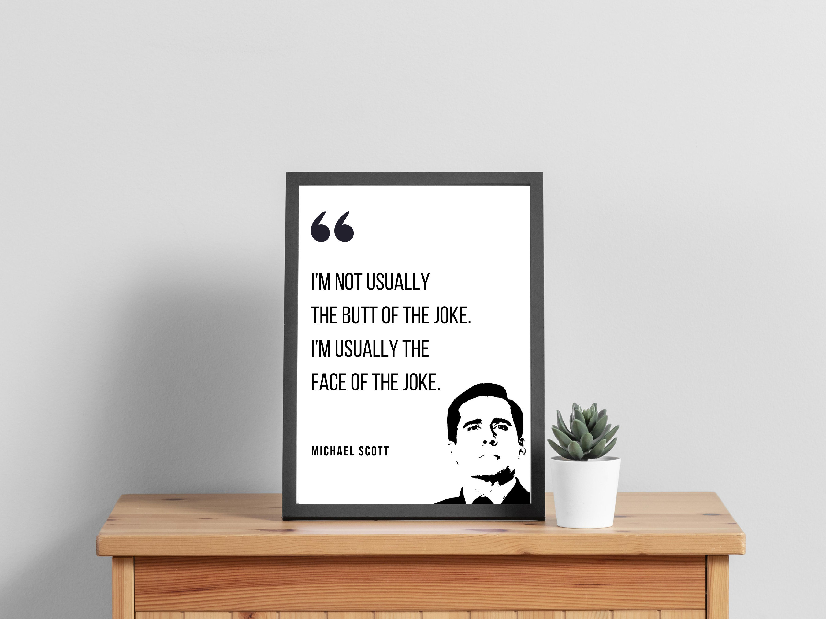 Michael Scott Quotes / the Office TV Show Printable / Wall Art Quote ...
