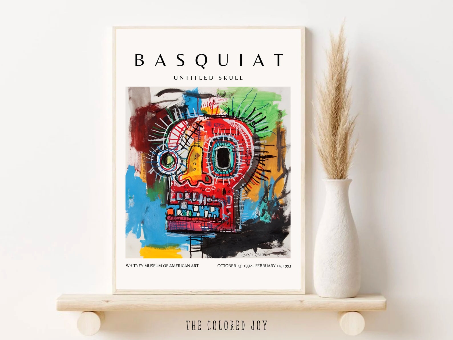 Untitled Skull : Jean-michel Basquiat Poster, Basquiat Poster Print ...