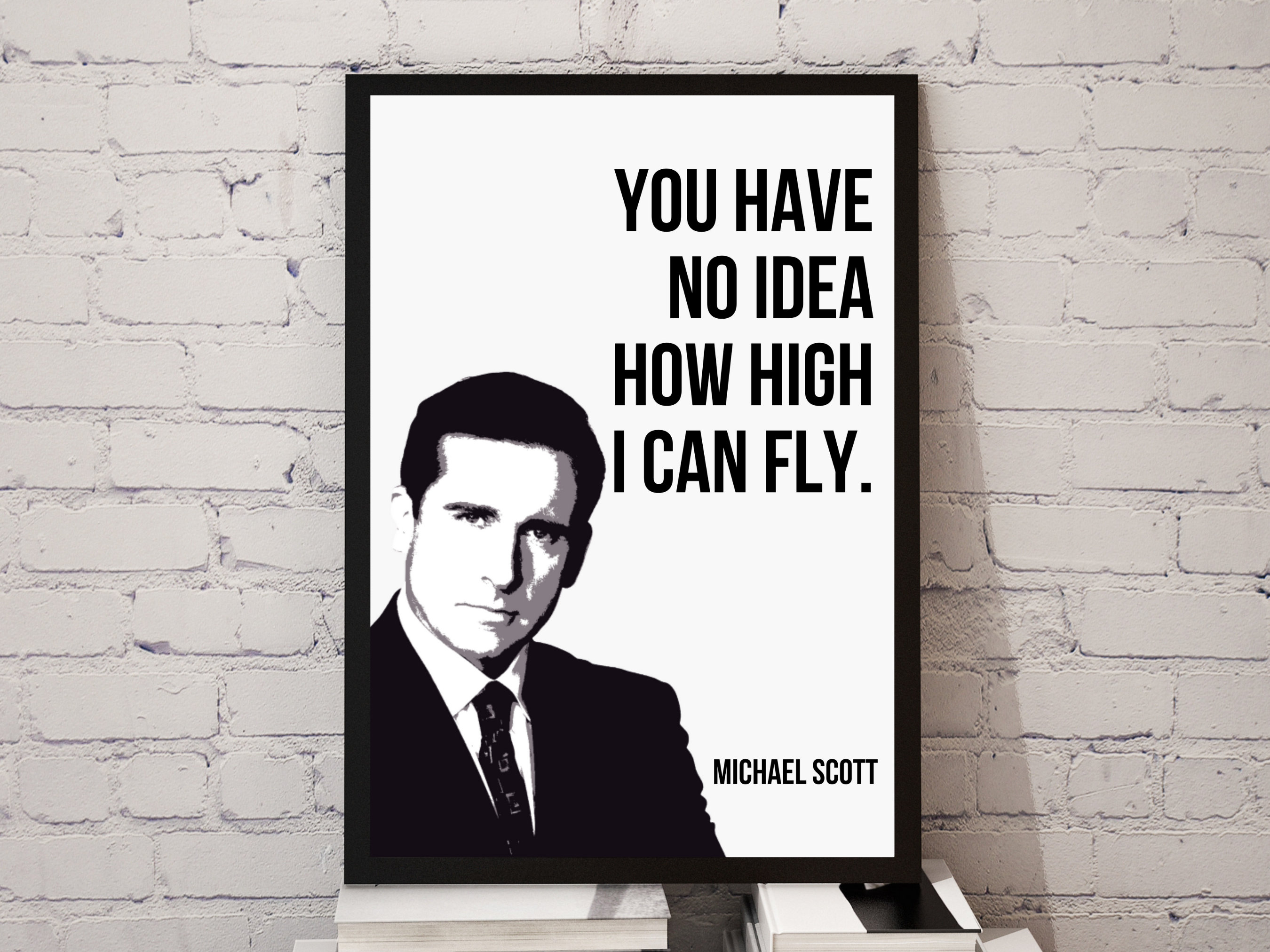 Michael Scott Quotes / You Have No Idea How High I Can Fly / the Office ...